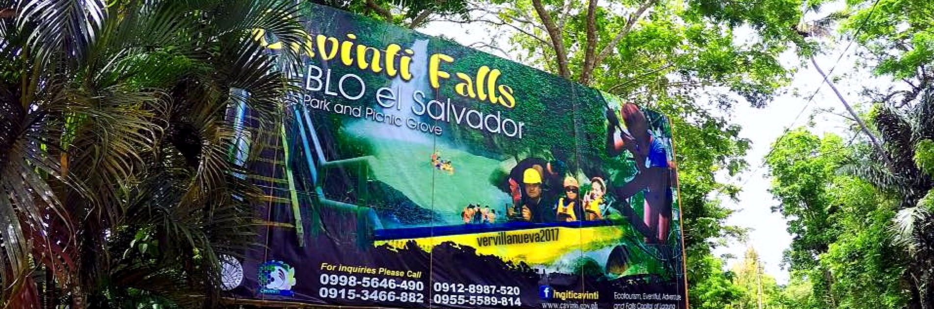 Regent Travel - Cavinti Falls Signage
